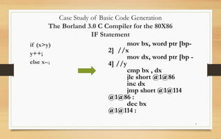 Code Generation Part-2 in Compiler Construction | PPTX | Programming ...