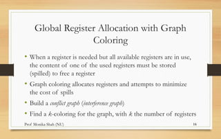 Code Generation Part-3 in Compiler Construction | PPTX