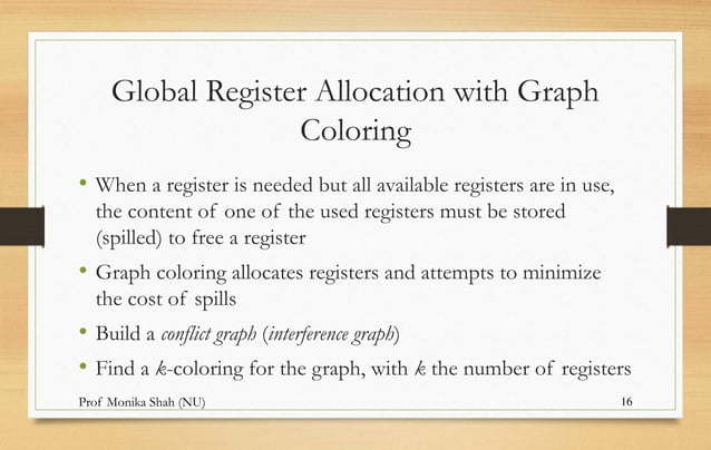 Code Generation Part-3 in Compiler Construction | PPTX