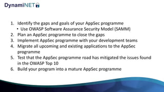 OWASP Top 10 2021 - let's take a closer look by Glenn Wilson | PPT