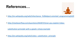 C# basics training (Inheritance) | PPTX