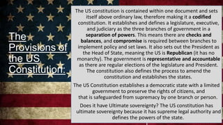 USA vs. India: Codified Constitutions | PPTX