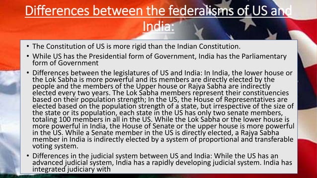 USA vs. India: Codified Constitutions | PPTX | Civic affairs | Politics