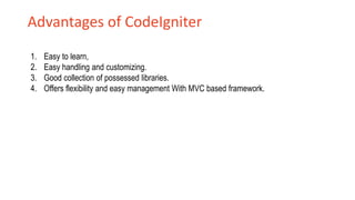 CodeIgniter | PPT