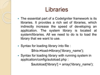 Codeigniter | PPT