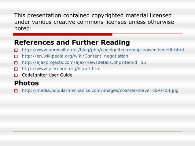 Codeigniter Custom Routing Manipulate Uri Ppt