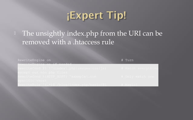 Codeigniter Simple Explanation Ppt