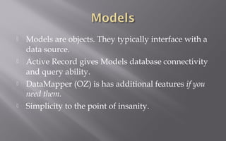 Codeigniter simple explanation | PPT