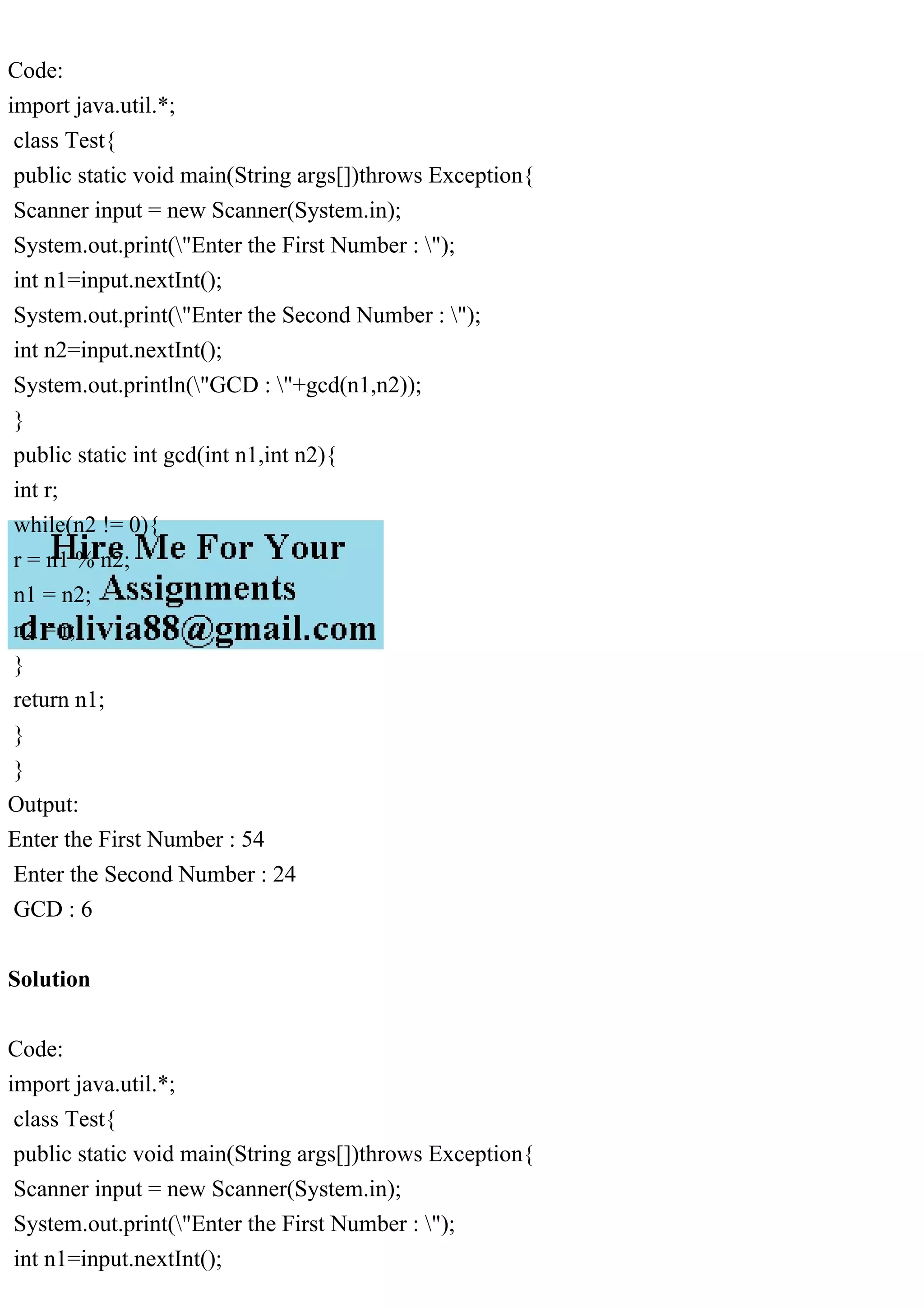 Codeimport Javautil Class Test Public Static Void Mainspdf