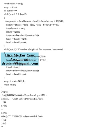 Code#include stdio.h #includemalloc.h struct node { .pdf