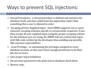 Code injection | PPTX