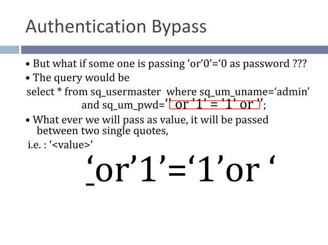Code injection | PPTX
