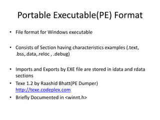 Code Injection in Windows | PPTX | Operating Systems | Computer ...