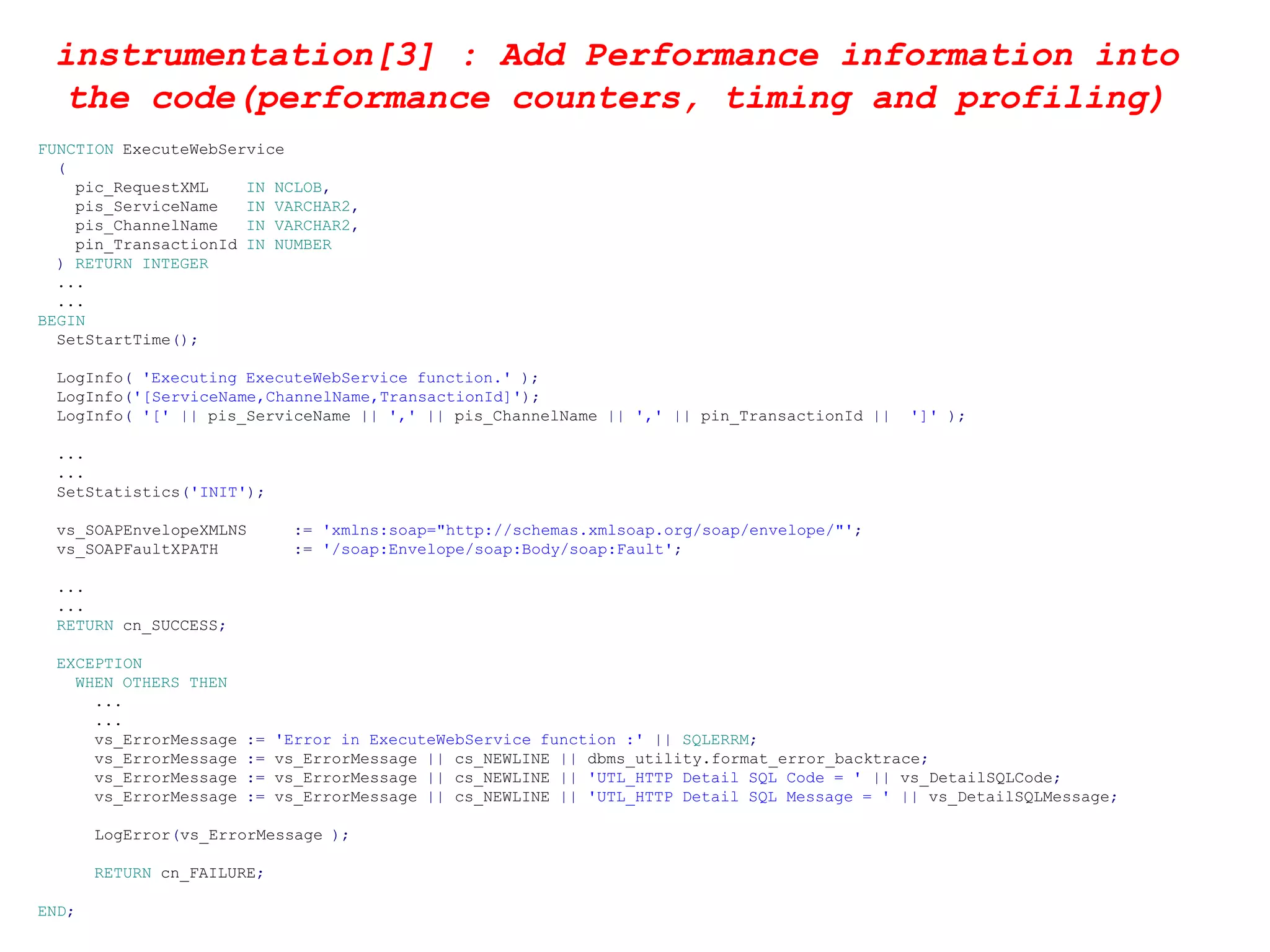 Code instrumentation | PPT
