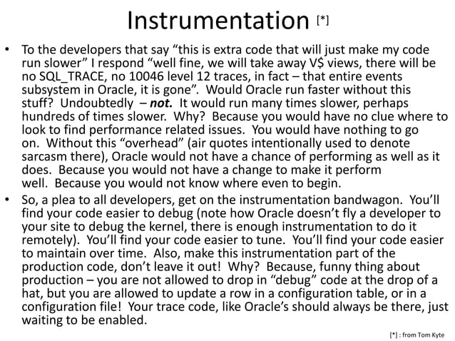 Code instrumentation | PPT