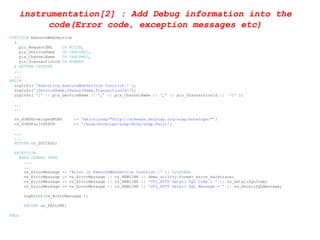 Code instrumentation | PPT