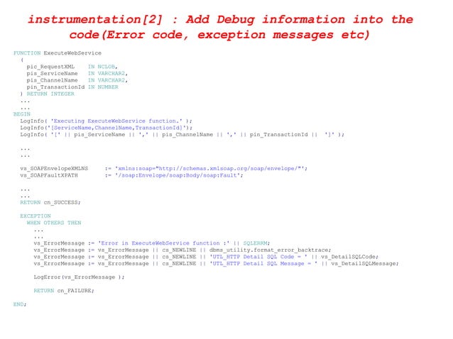 Code instrumentation | PPT