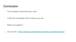 Code instrumentation in Py with Prometheus and Grafana | PPTX