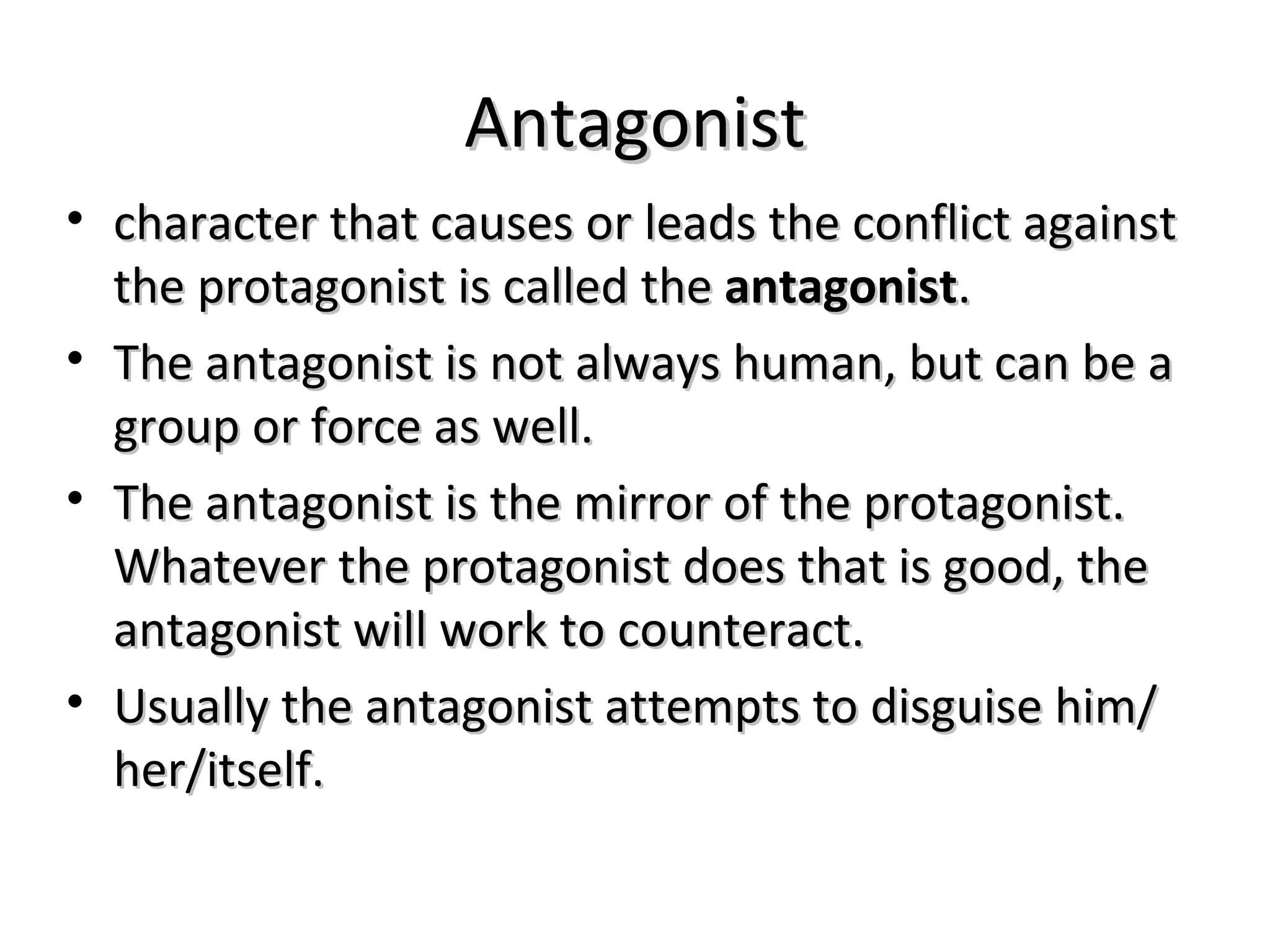 Character Types | PPT