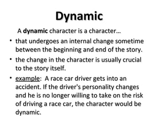 Character Types | PPT