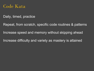 Code Kata | PDF