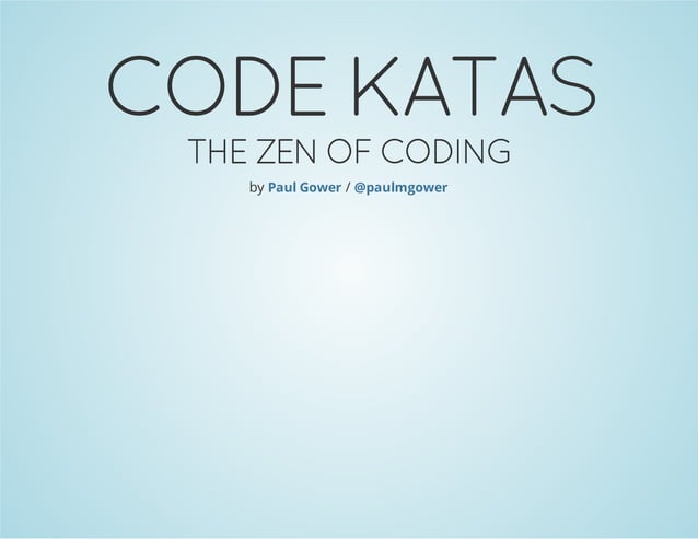 Code Kata | PPT