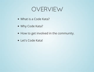 Code Kata | PPT