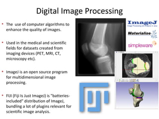 A (very brief) Introduction to Image Processing and 3D Printing with ...