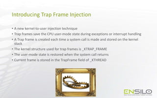Injection on Steroids: Codeless code injection and 0-day techniques | PPTX