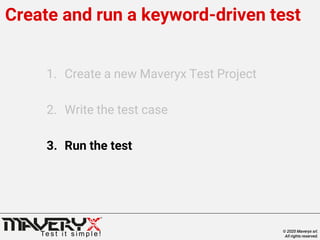 Codeless Web testing: a keyword-driven example with Excel | PPT