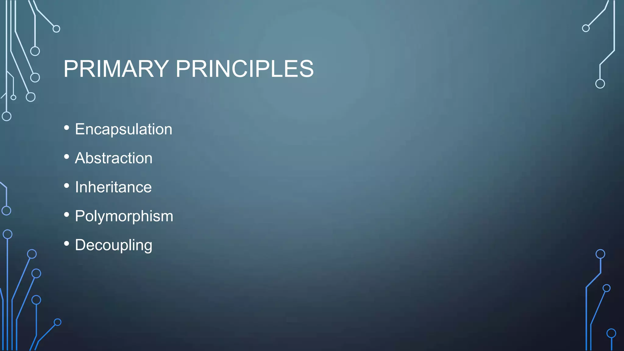 Code like a ninja session 1 object-oriented principles | PPT