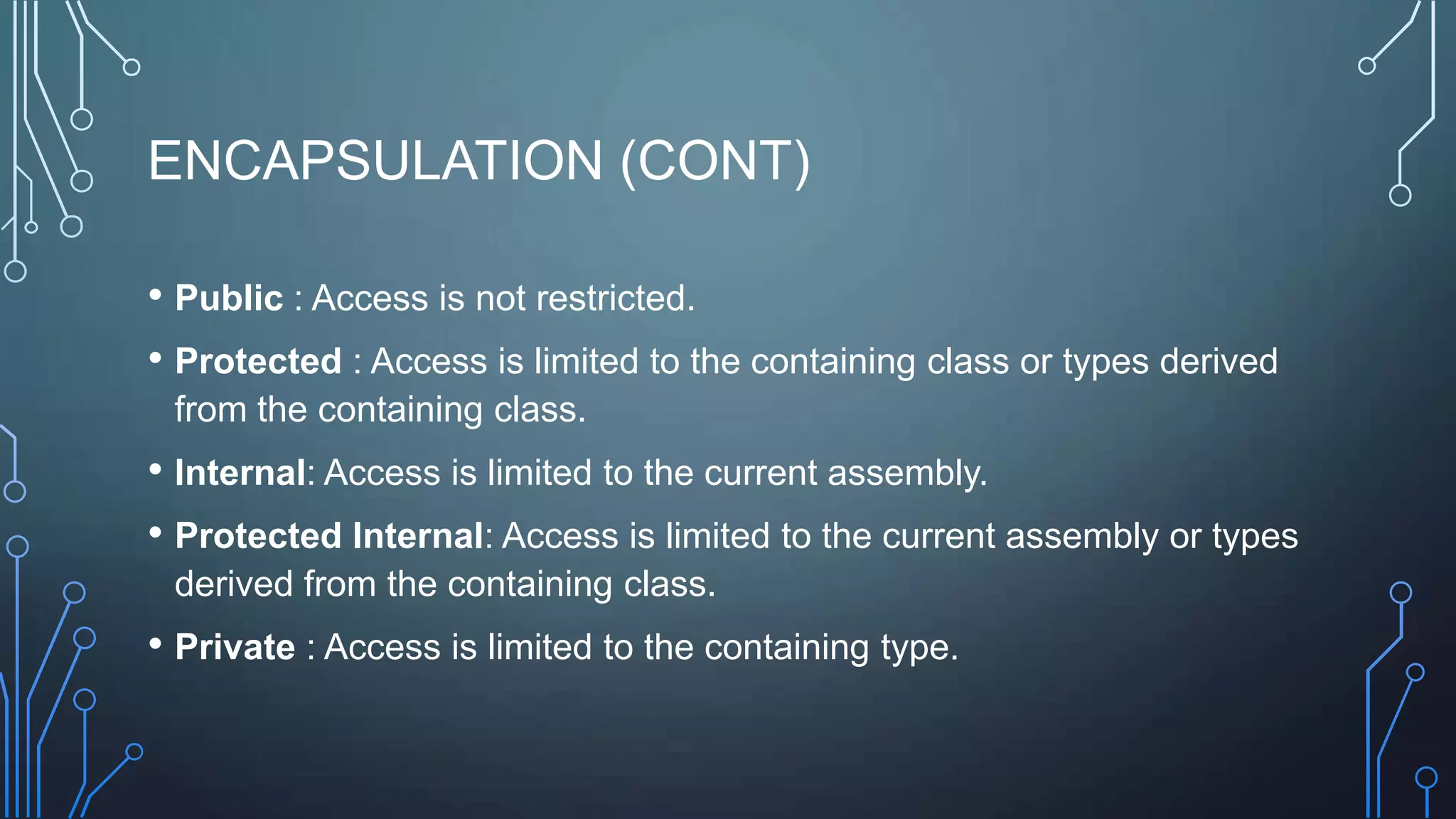 Code like a ninja session 1 object-oriented principles | PPT