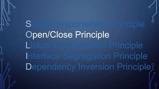 Code like a ninja session 3 open-closed principle | PPT