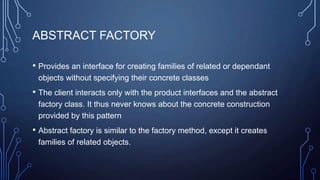 Code Like a Ninja Session 7 - Creational Design Patterns | PPTX