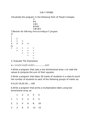 Important C program of Balagurusamy Book | DOCX