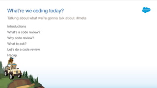 Code live with ryan headley code reviews done right | PPT