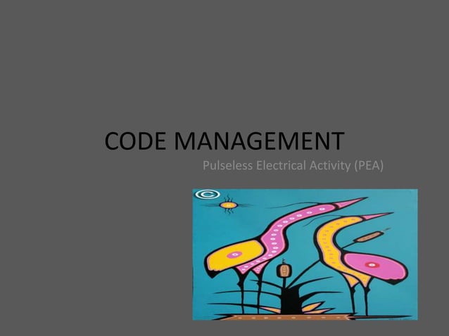 Code Management: PEA | PPT