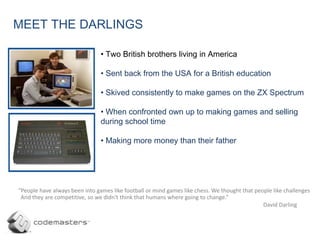 Codemasters presentation | PPT