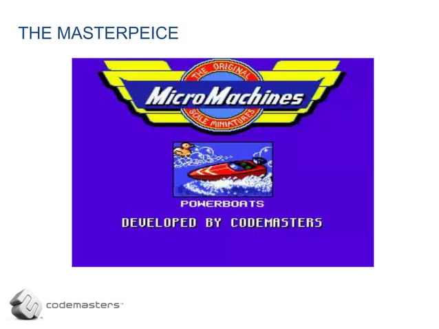 Codemasters presentation | PPT
