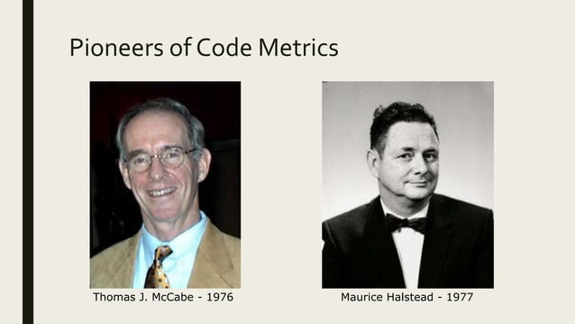 Code metrics | PPT