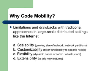 Code mobility | PPT