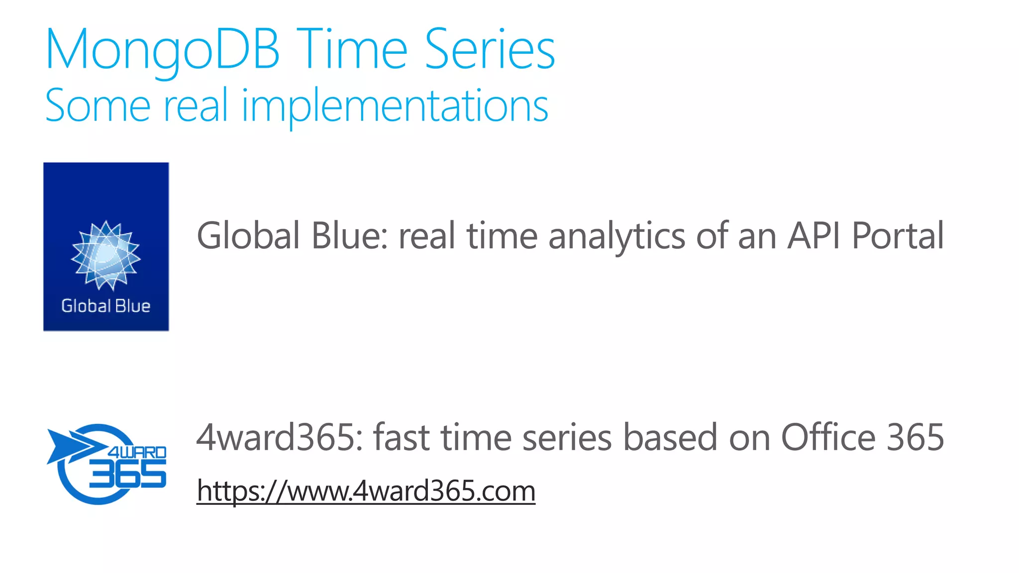 Codemotion 2014 4ward time series with MongoDB | PPT
