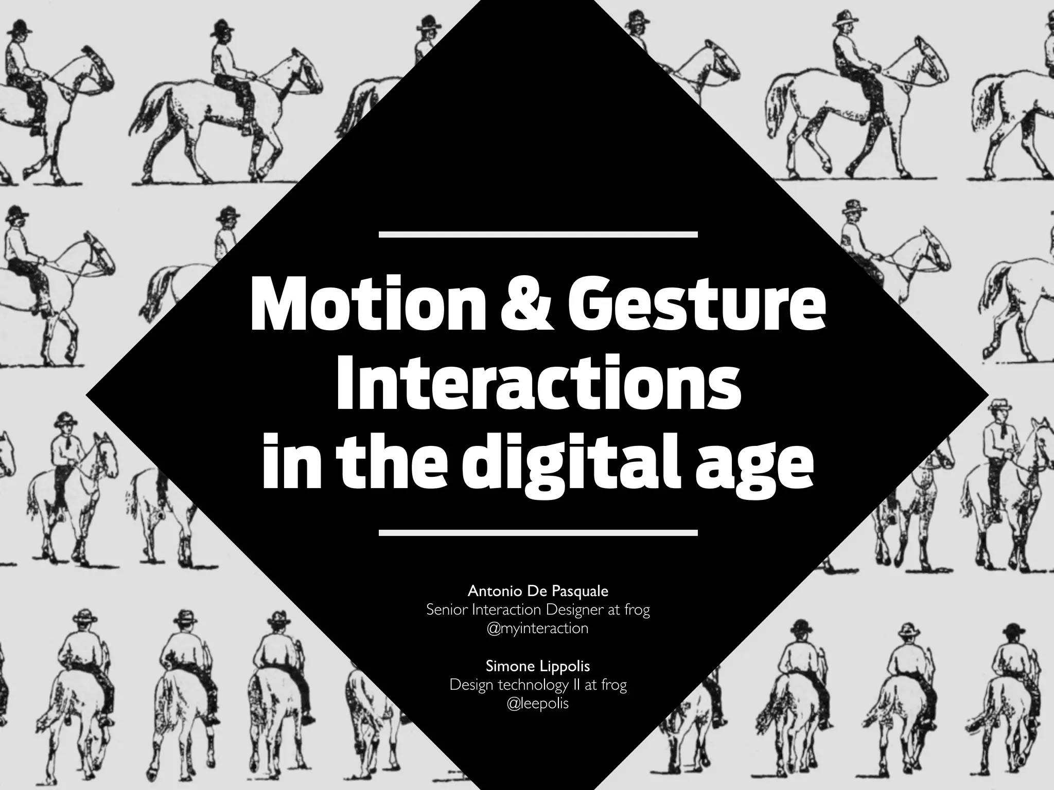 Motion & Gesture Interactions in the digital age | PDF