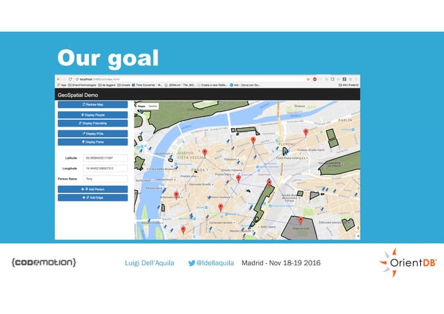 Geospatial Graphs made easy with OrientDB - Codemotion Spain | PPT