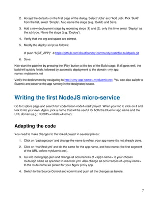 Codemotion rome 2015 bluemix lab tutorial -- Codemotion Rome 2015 | PDF