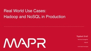 Real World Use Cases: Hadoop and NoSQL in Production | PPT