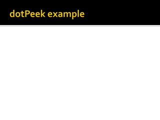Code Obfuscation for Android & WP7 | PPT