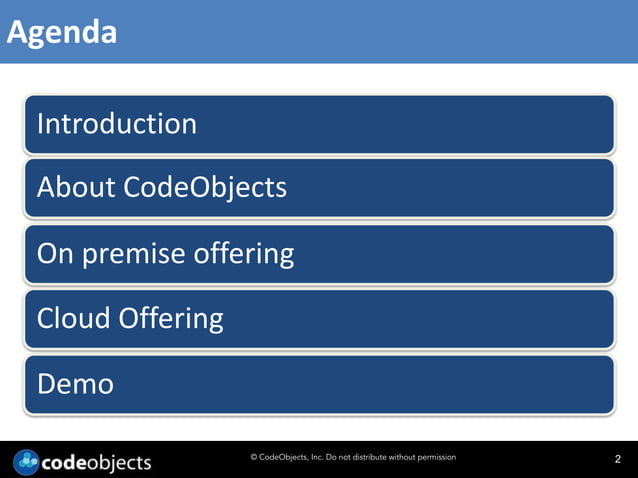 Code objects overview sep 2012 | PPT