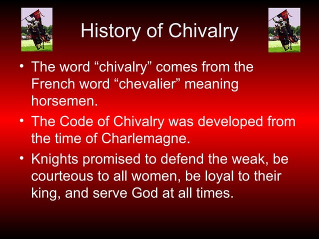 Code Of Chivalry | PPT