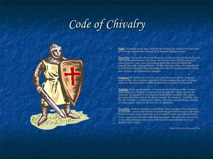 Code Of Chivalry
